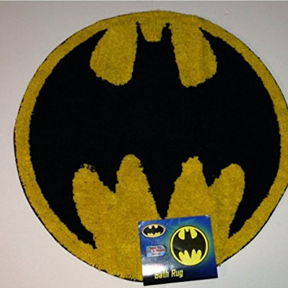 Warner Bros. | Bath | Last One Warner Bros Batman Logo Tufted Bath Rug ...